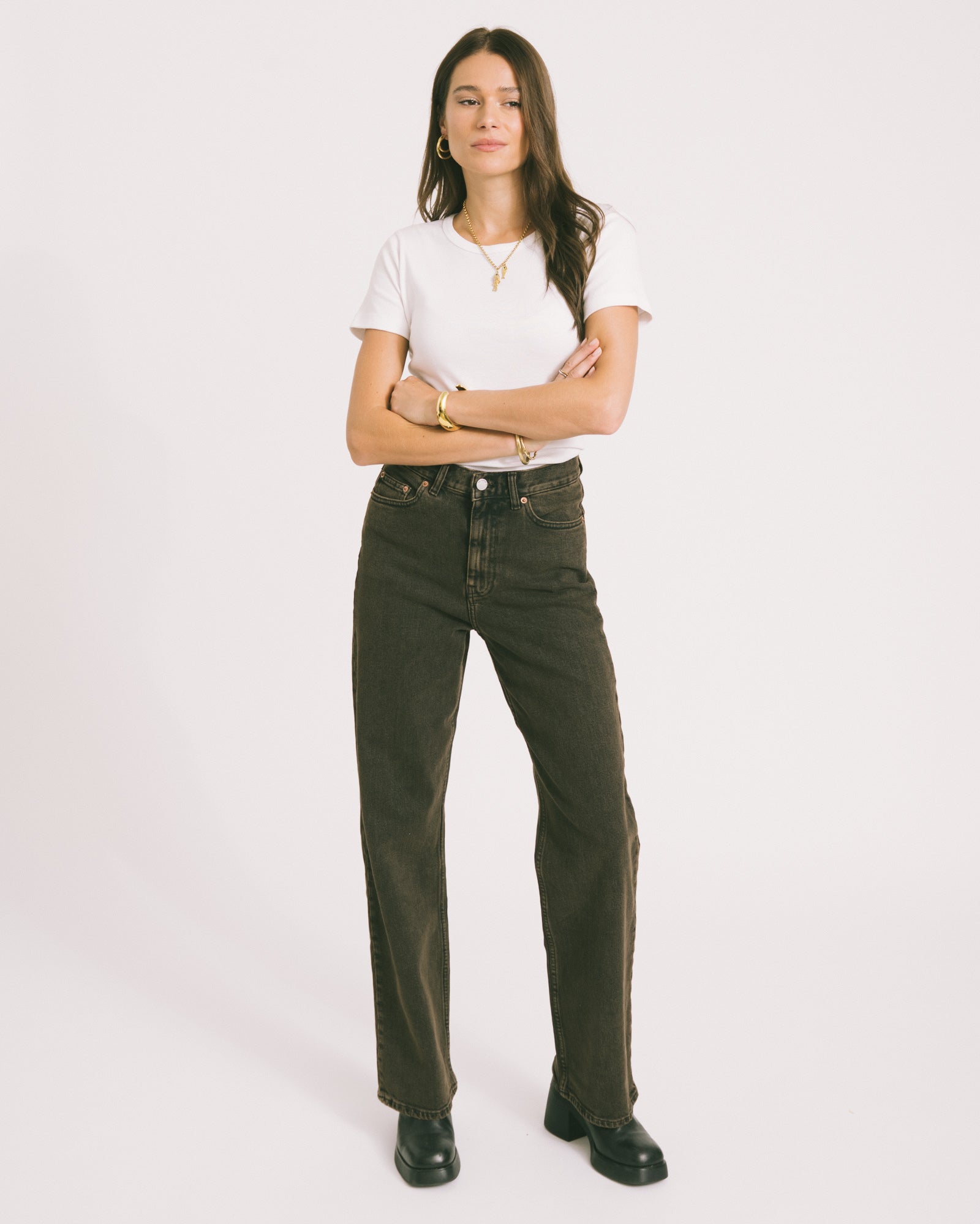DR DENIM Echo Tar Brown - Things I Like Things I Love
