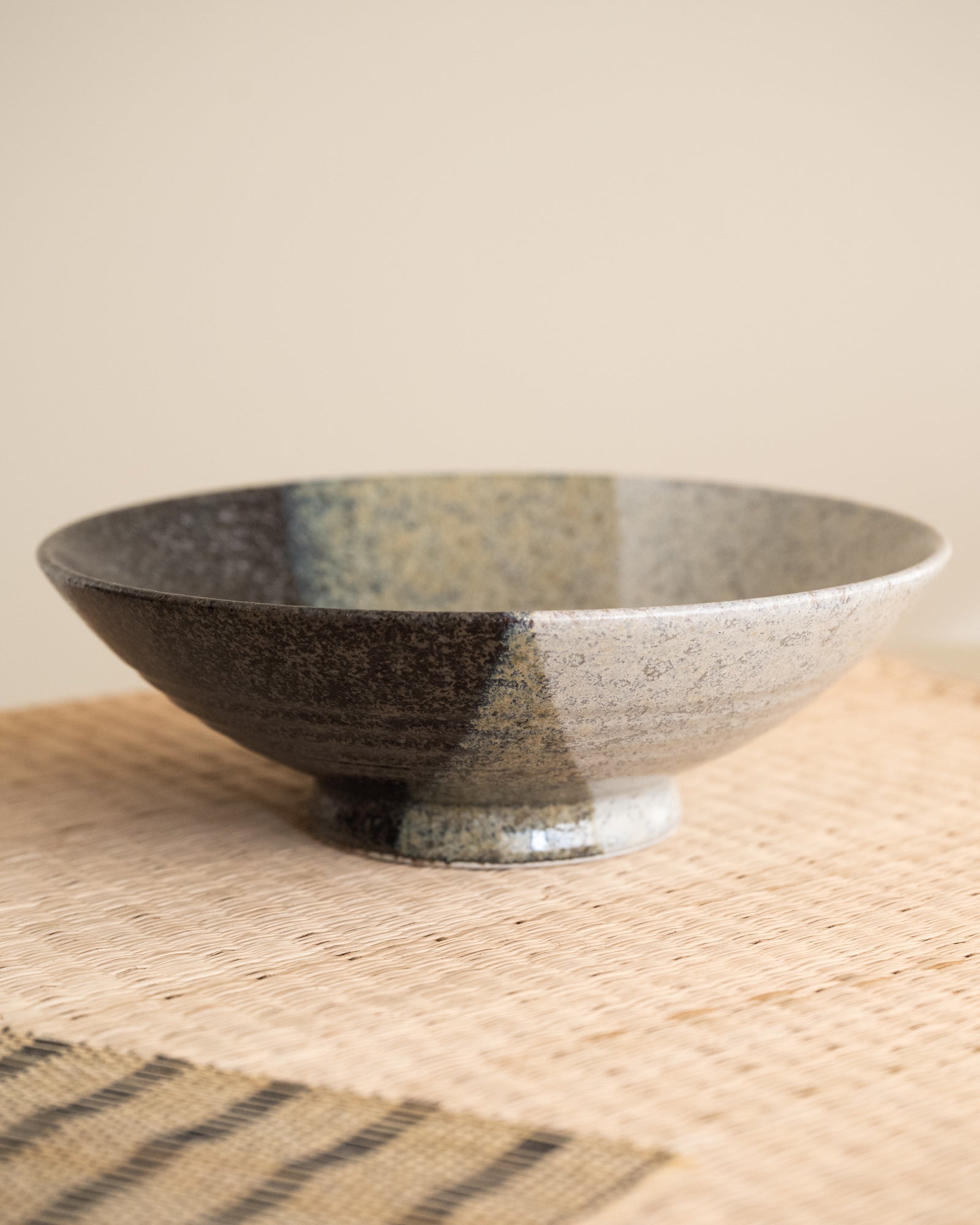 Handmade Japanese Oboro Yamakage Serving Bowl - Things I Like Things I Love