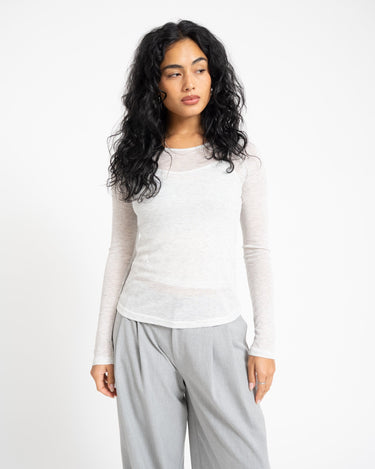 Nusa Double Layer Top Snow White – Things I Like Things I Love