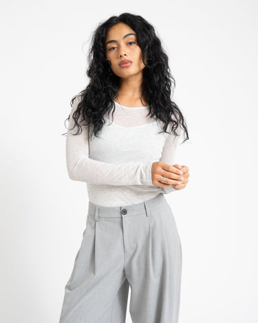 Nusa Double Layer Top Snow White – Things I Like Things I Love