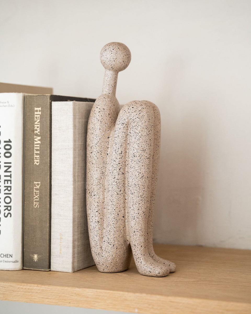 Ornament / Bookend Human Beige - Things I Like Things I Love