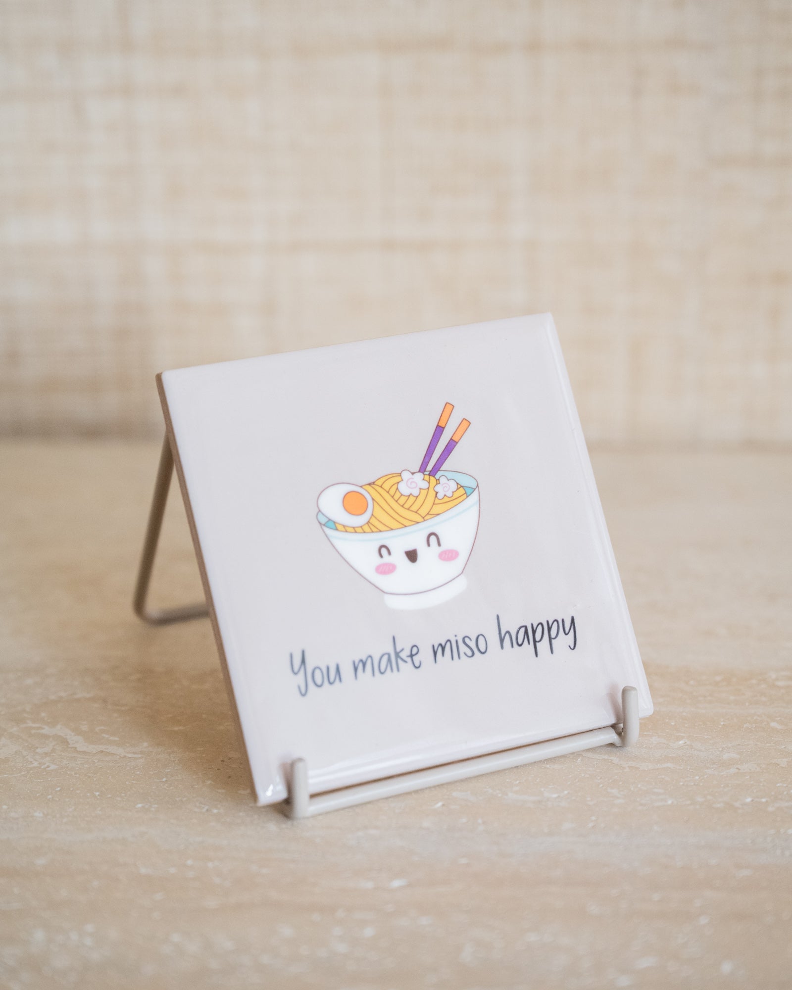 Tile You Make Miso Happy - Dinge, die ich mag Dinge, die ich liebe ...