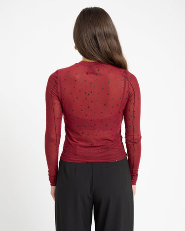 TILTIL Moiha Starry Mesh Bordeaux – Things I Like Things I Love