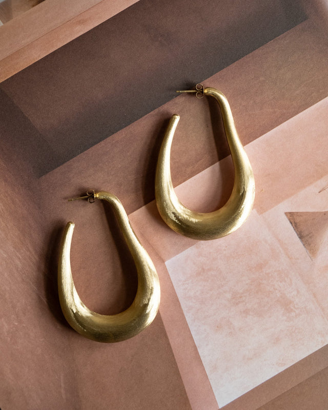 TTG Single Hoop Goldplated Marisol - Things I Like Things I Love