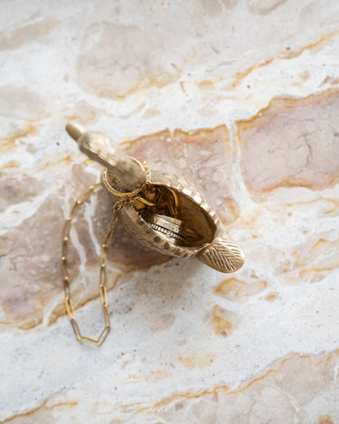 Trinket Dish Swan Brass Gold – Things I Like Things I Love