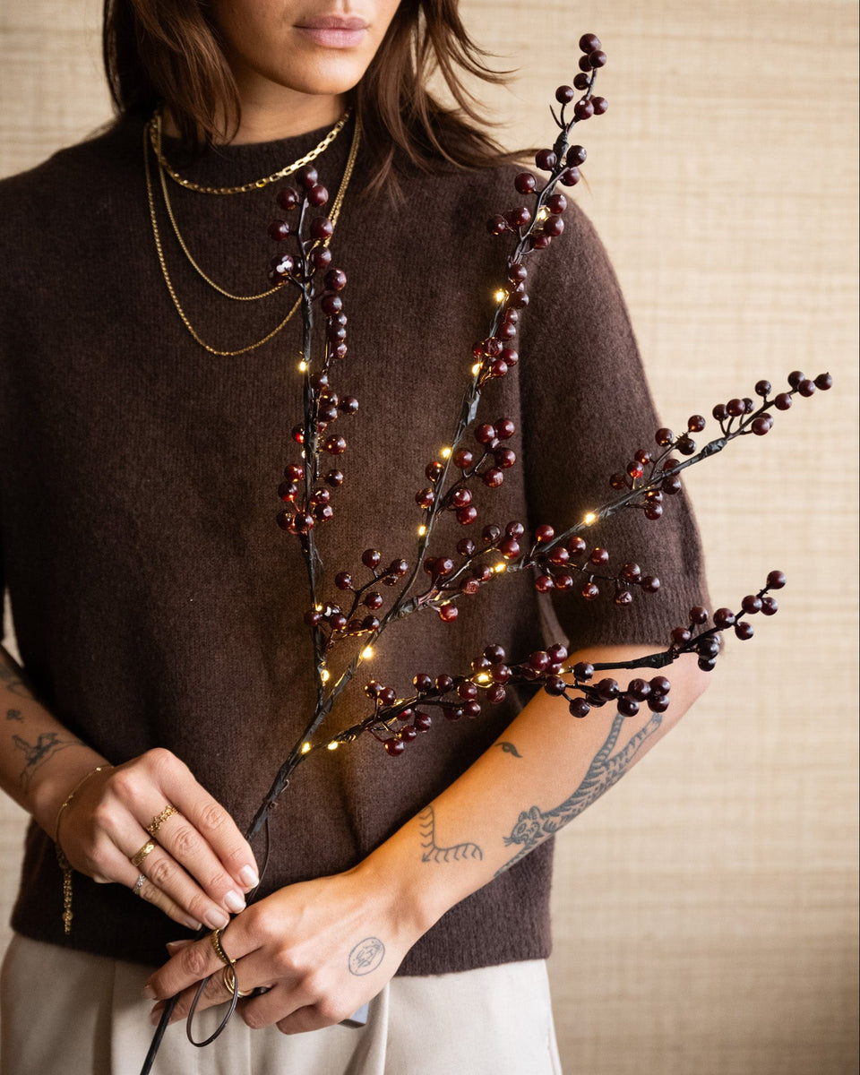 Faux Branch Berries Burgundy – Things I Like Things I Love